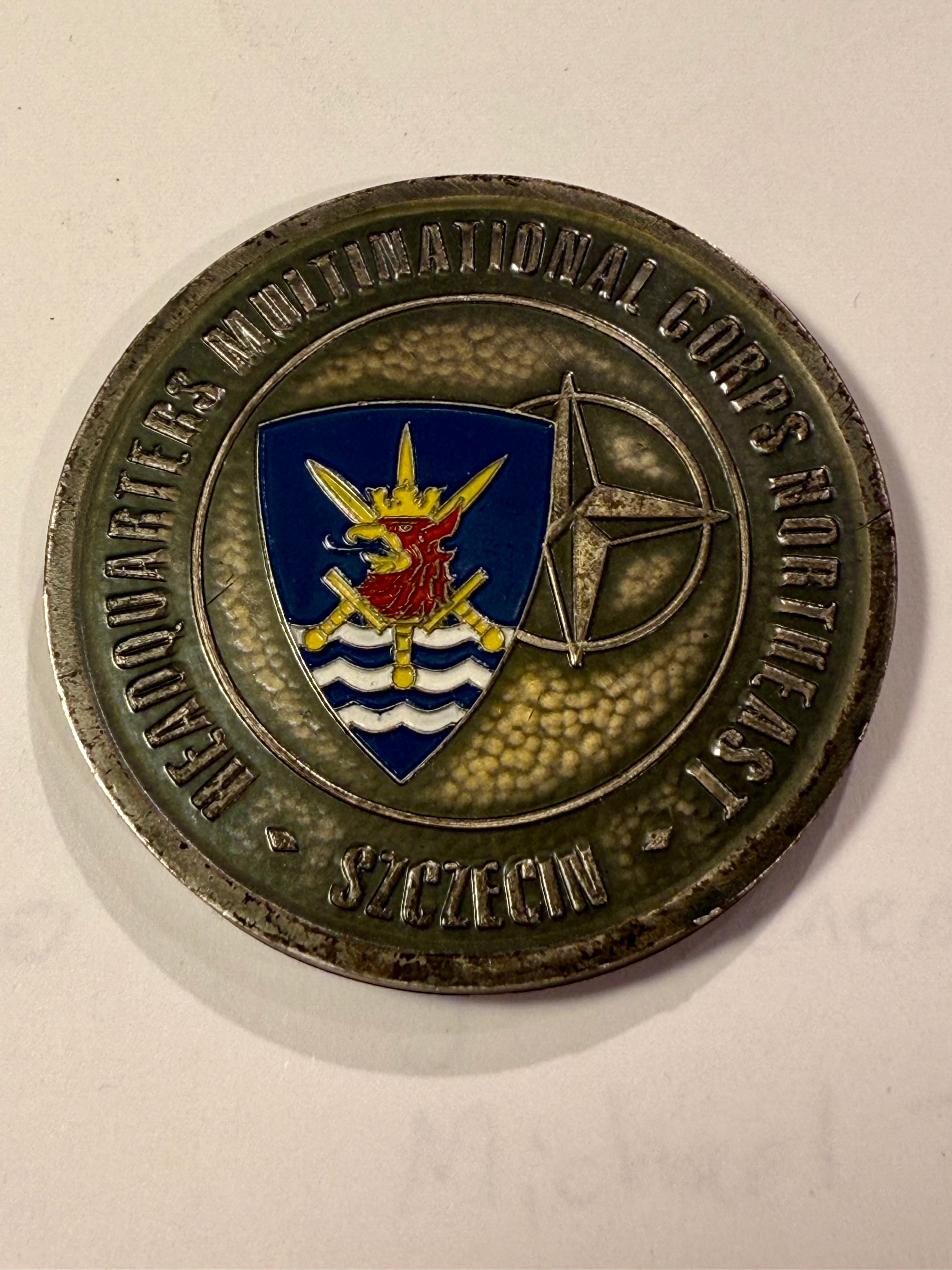Challenge Coin. NATO HEADQUARTERS MULTINATIONAL CORPS NORTHEAST. – Zoll ...