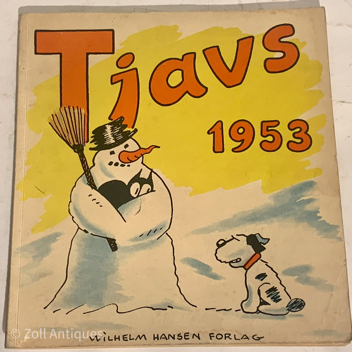 Tjavs, af Ingvar, Tegneserie fra 1953. 1.Udgave. – Zoll Antiques